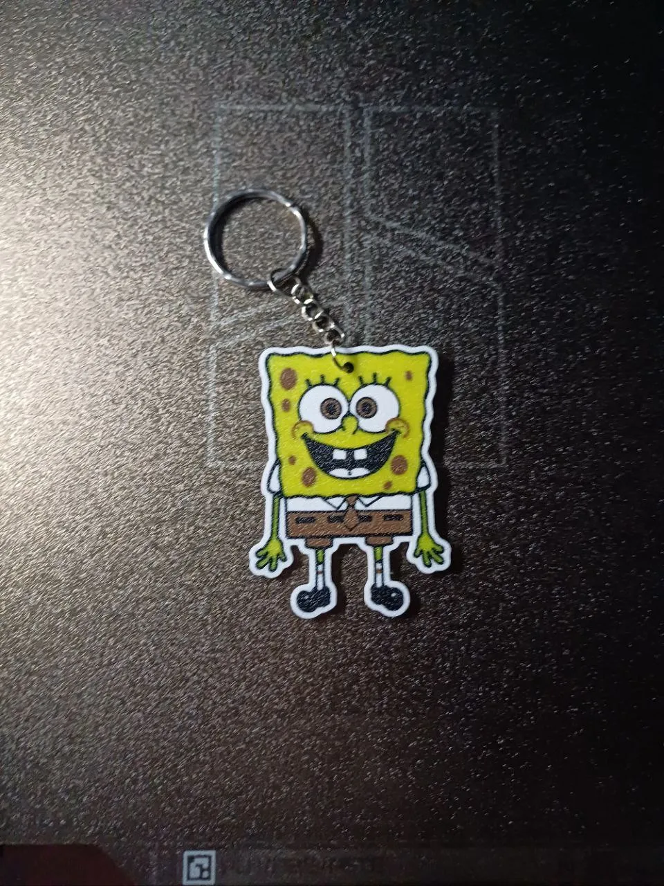 Sponge Bob keychain - Free 3D Print Model - MakerWorld