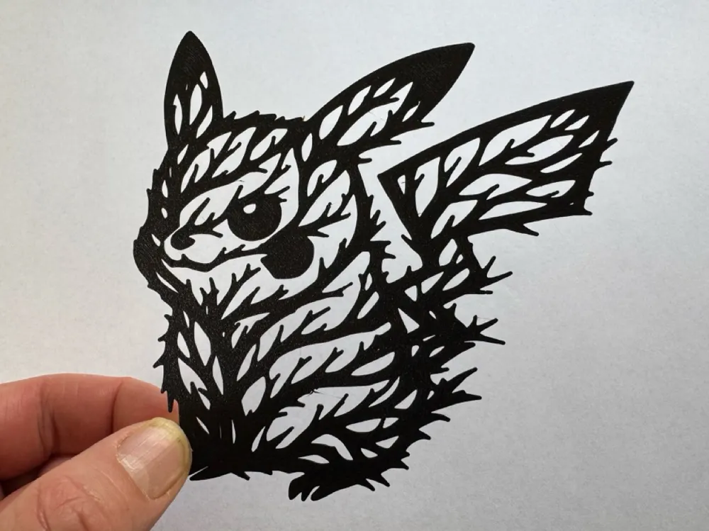 Pikachu Pokemon - Tree of life - Free 3D Print Model - MakerWorld