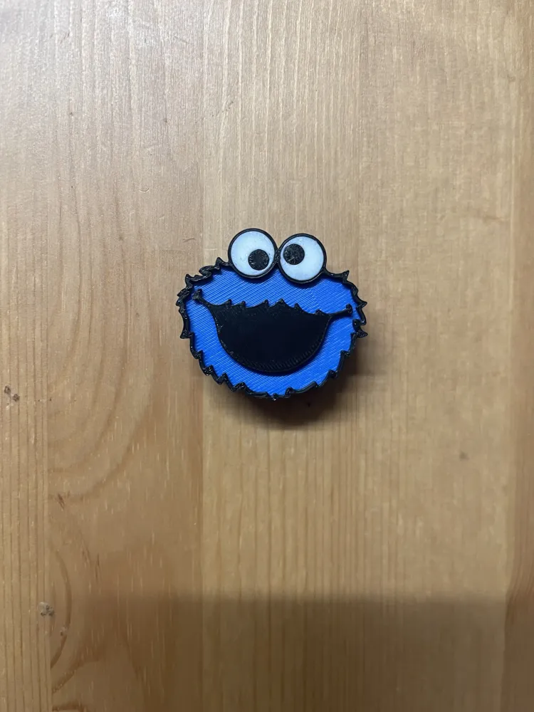 Cookie Monster Stanley Straw Topper - Free 3D Print Model - MakerWorld
