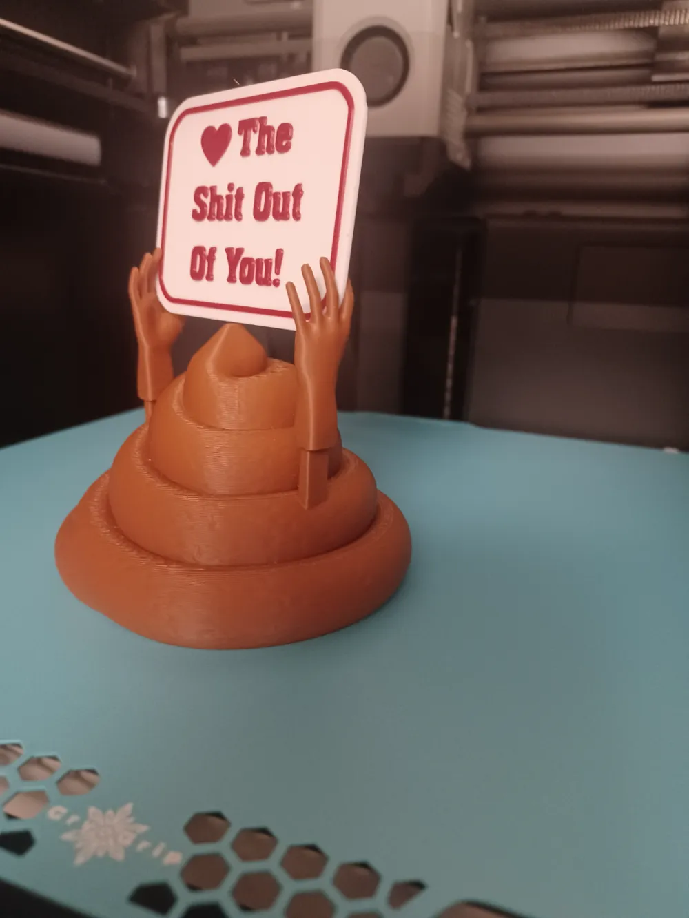 Funny Love The Shit Out Of You Valentines Gag Gift by ssweat - MakerWorld