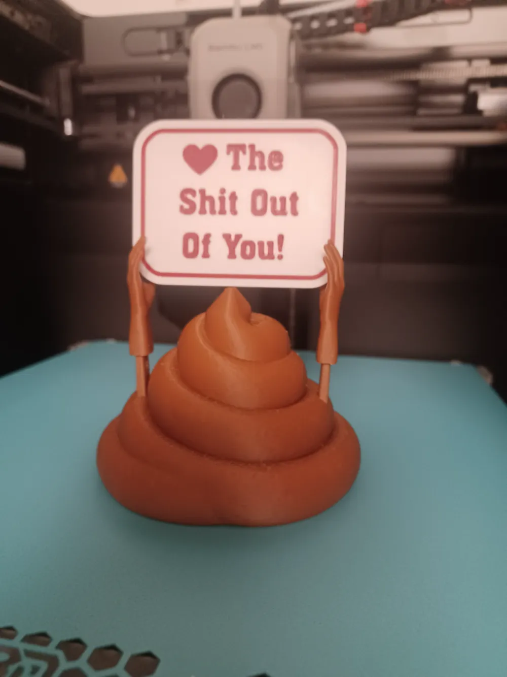 Funny Love The Shit Out Of You Valentines Gag Gift by ssweat - MakerWorld