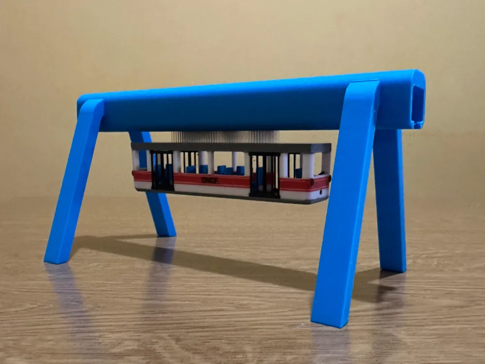 Suspended Monorail - Free 3D Print Model - MakerWorld