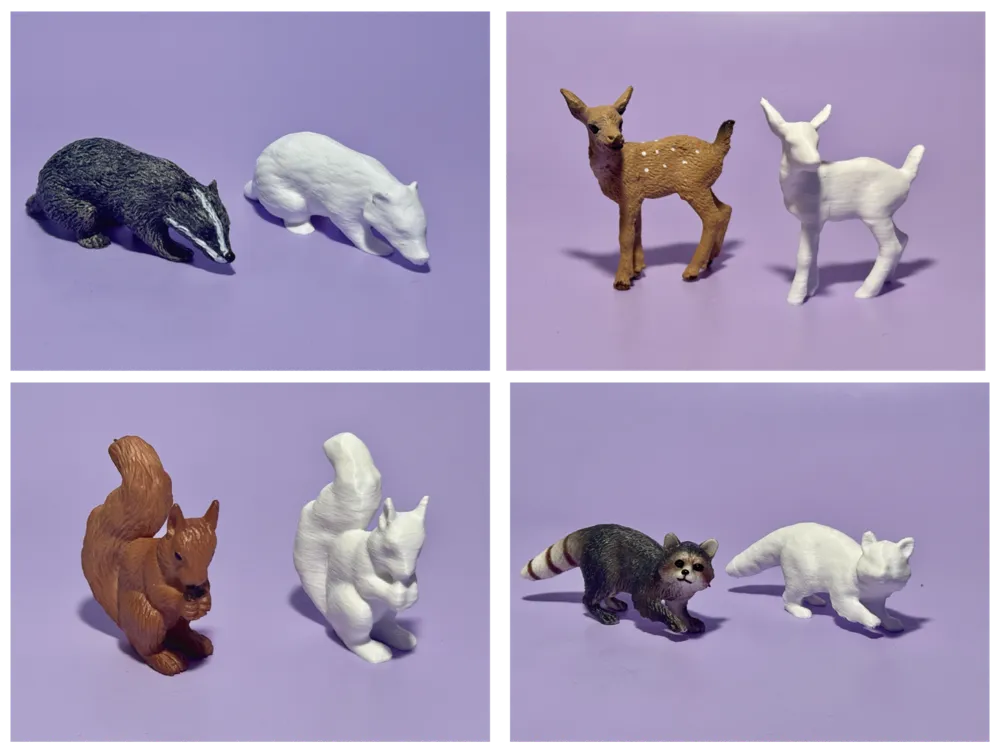 Animals of the forest - Animal Collection #03.1 by cforms MakerWorld ...