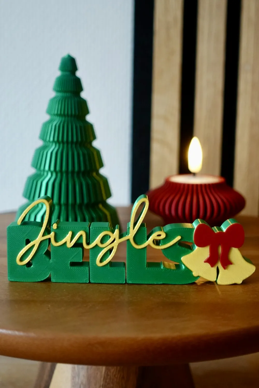 Word image - Jingle bells - Free 3D Print Model - MakerWorld