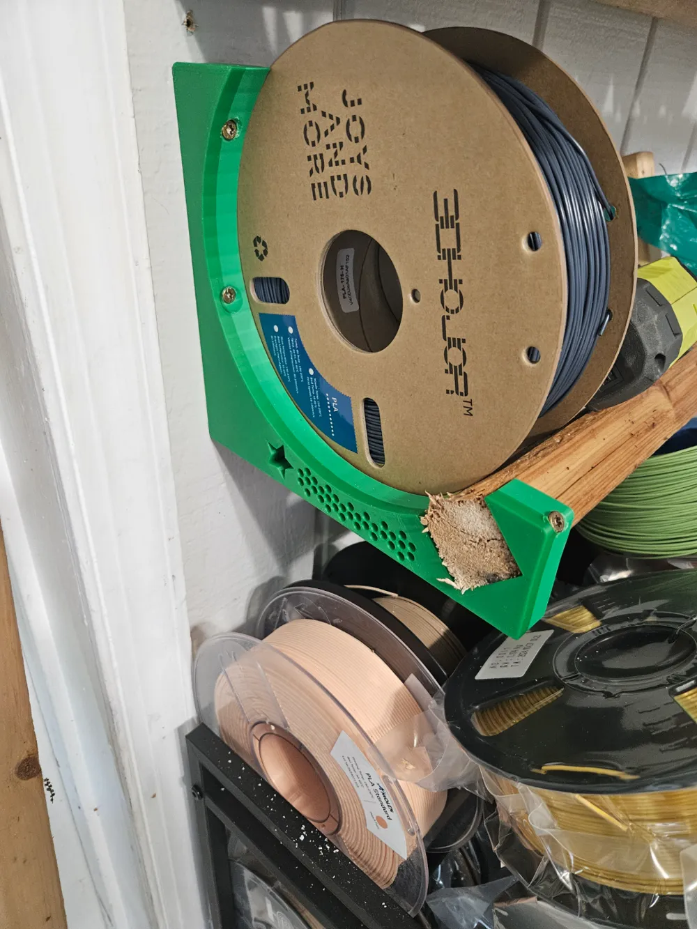 support mural pour bobine Chasing Stars par Selbydunitagain Crafts ...