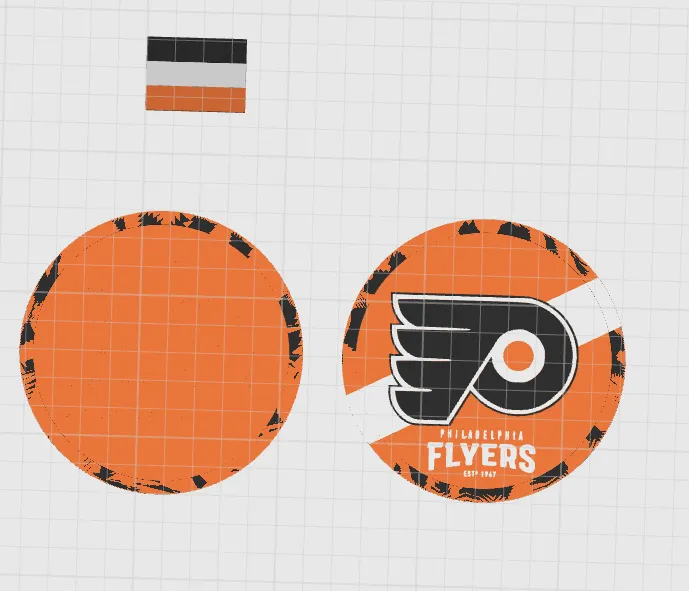Coaster Philadelphia flyers by ThatsMe - MakerWorld