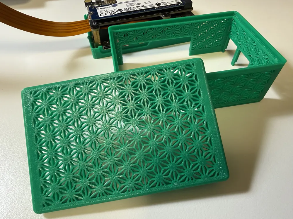 CASE for Raspberry Pi 5 with NVMe M.2 and Cooler - Free 3D Print Model ...