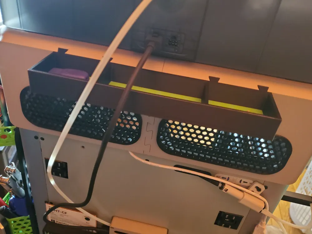 AMS V2 Riser Rear 3DBenchy Shelf (REMIX) Remixed by Wit-Taker - MakerWorld