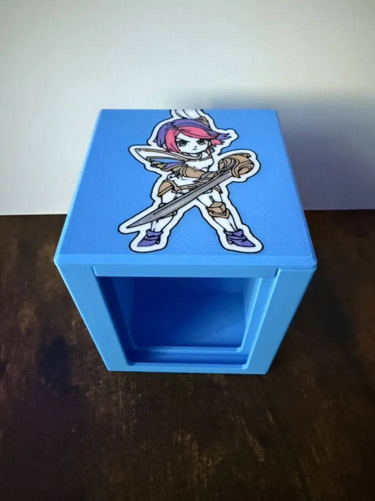 Riftbound Leader Präsentations-Deckbox - Fiora – Kostenloses 3D ...