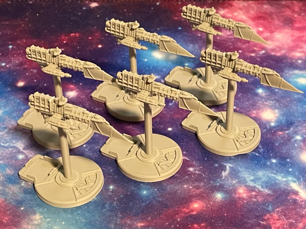 BFG Imperial Navy Firedagger Class Frigate - Free 3D Print Model ...