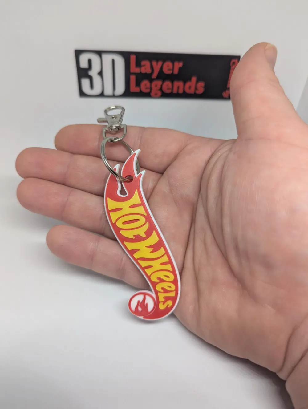 Hot Wheels Keychain - Free 3D Print Model - MakerWorld