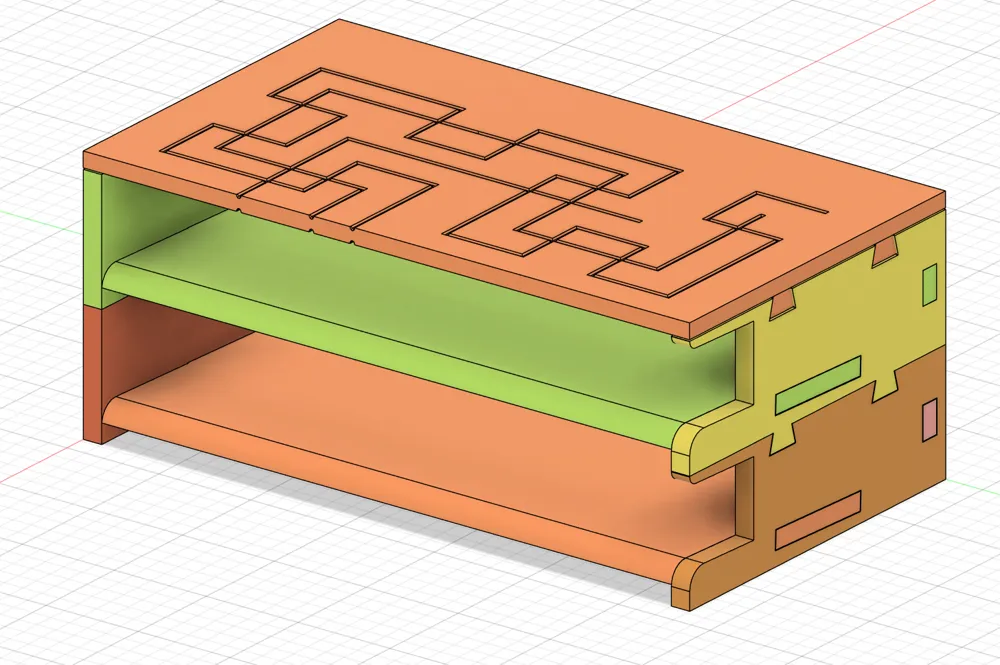 Modular notebook desktop shelves (parametric) by Bongus - MakerWorld