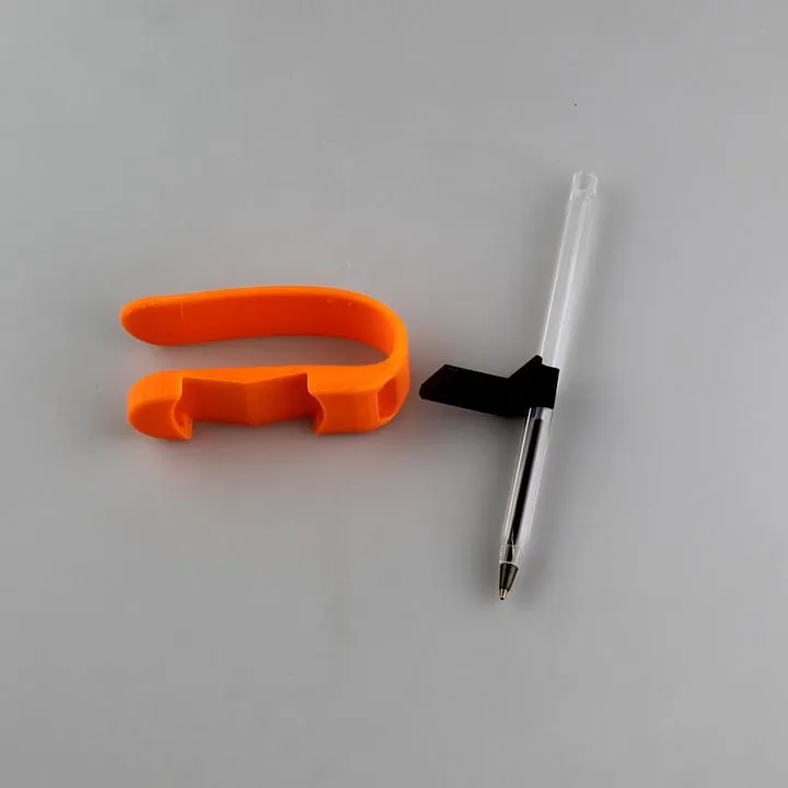 Ergonomic pen holder – disability aid for 8mm pens - Free 3D Print ...