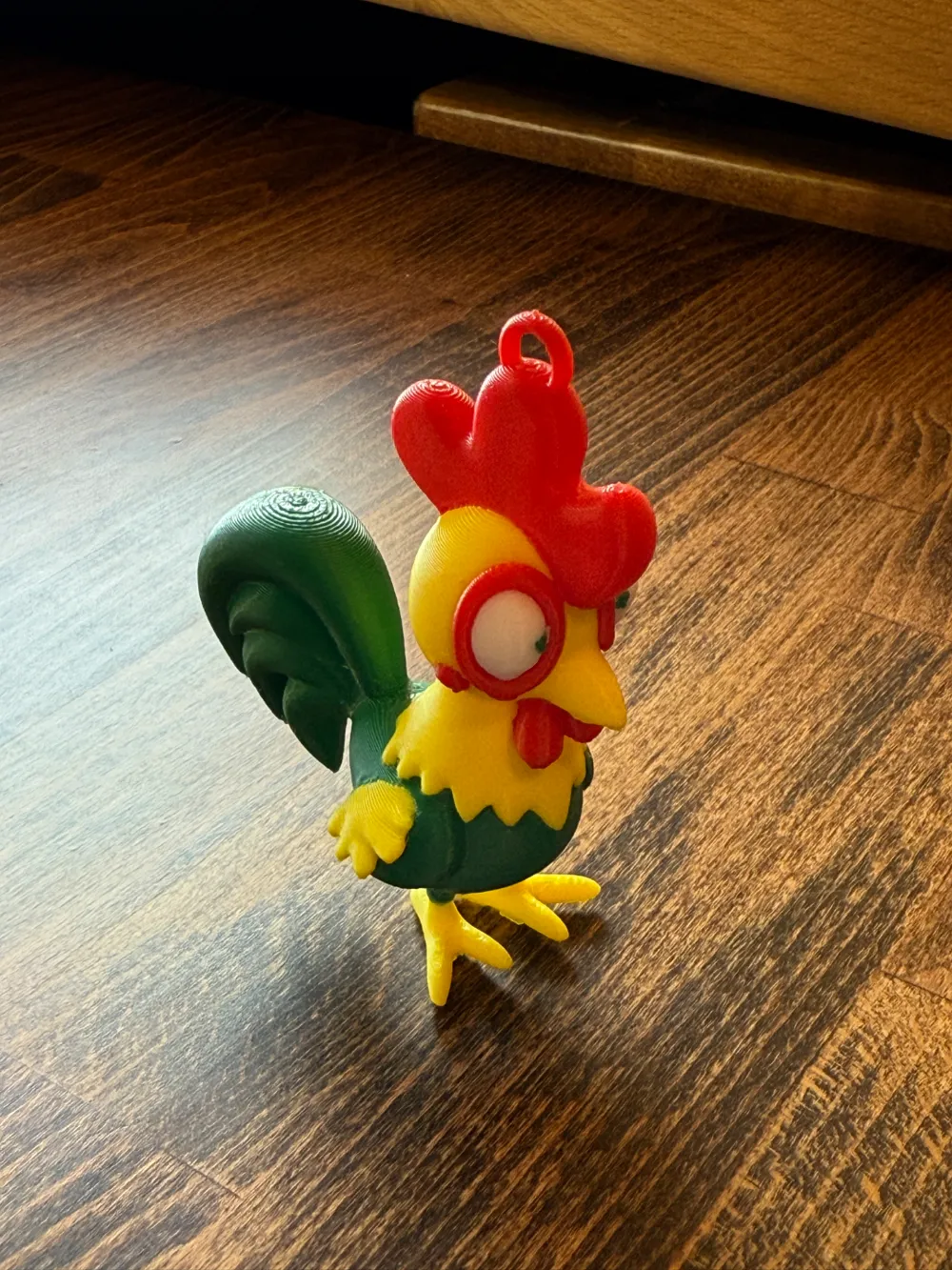 Hei Hei key chain - Free 3D Print Model - MakerWorld