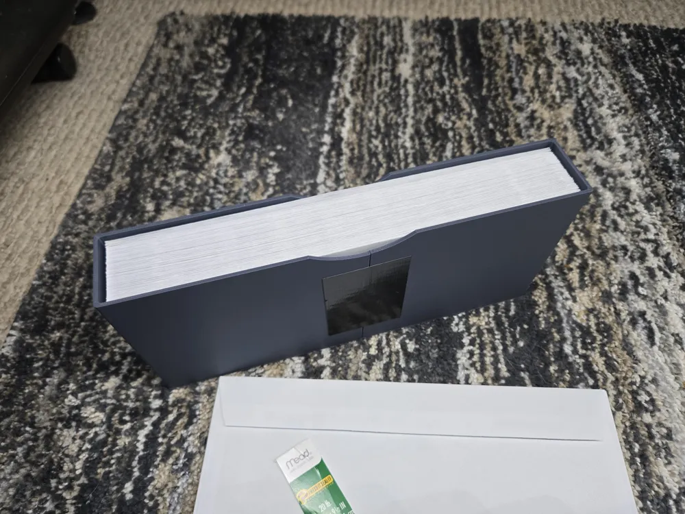 Envelope Holder - 50 Envelopes 4 ⅛″ × 9 ½″ (#10) - Free 3D Print Model ...