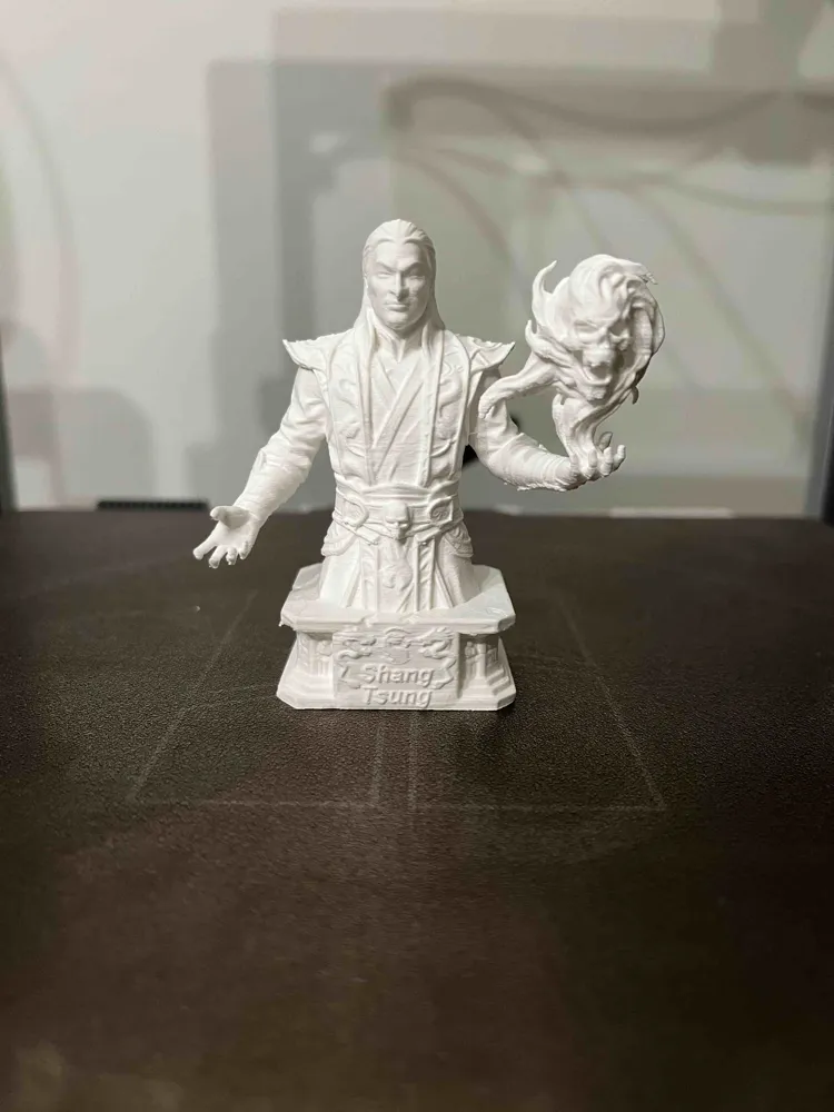 Shang Tsung (Mortal Kombat) – Detailed Bust - Free 3D Print Model ...
