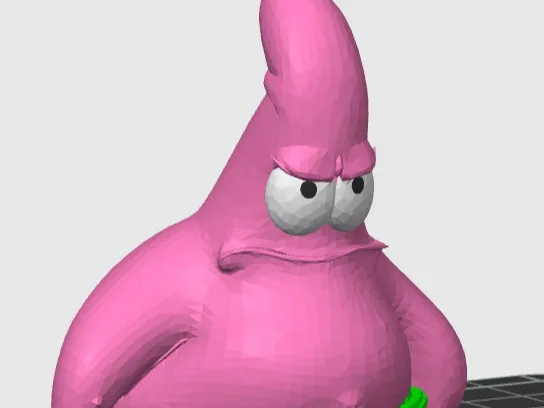 Angry Patrick - Free 3D Print Model - MakerWorld