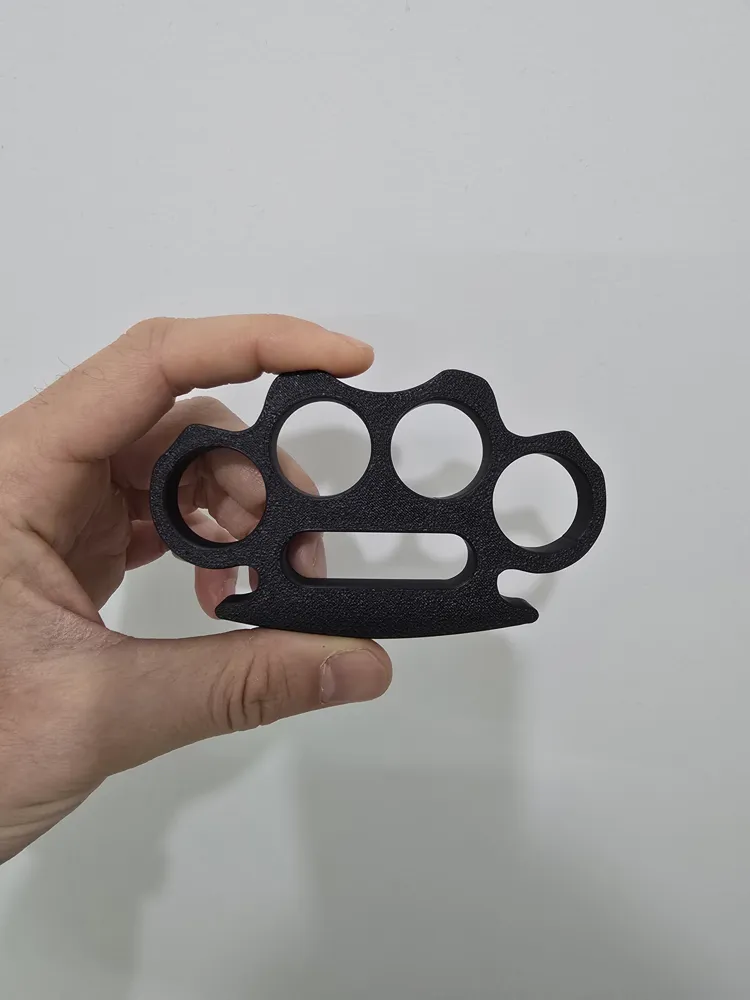 Ergo Brass Knuckles (Ergonomic Brass Knuckles) - Free 3D Print Model ...