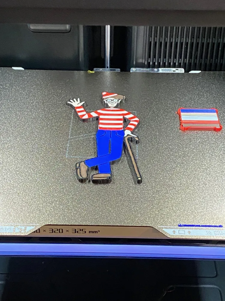 Where's Waldo? - Free 3D Print Model - MakerWorld