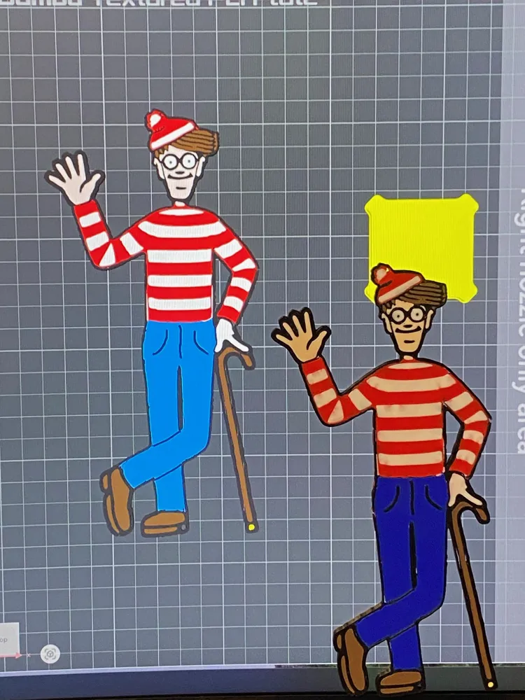 Where's Waldo? - Free 3D Print Model - MakerWorld