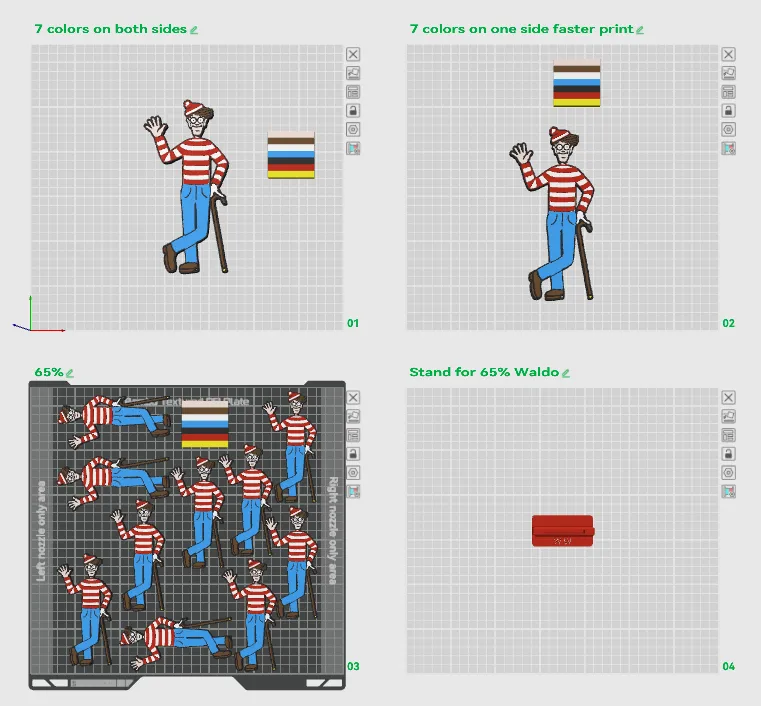 Where's Waldo? - Free 3D Print Model - MakerWorld