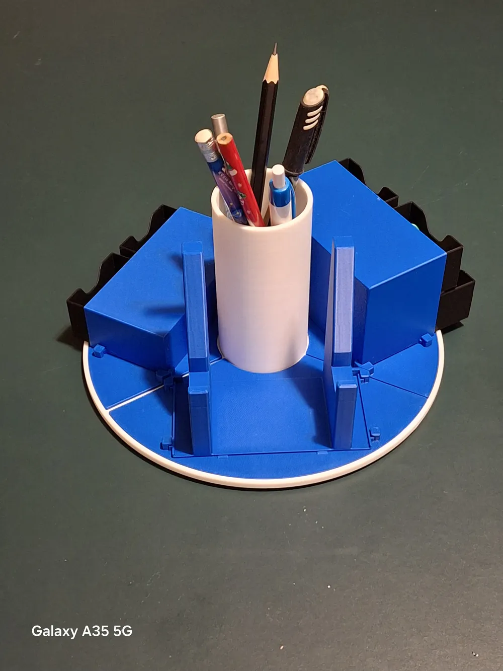 Modular rotating organizer with multiple modules - Free 3D Print Model ...