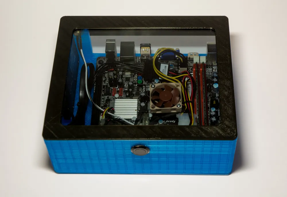 Mini ITX Case - Super Compact! by TheBasedDoge - MakerWorld