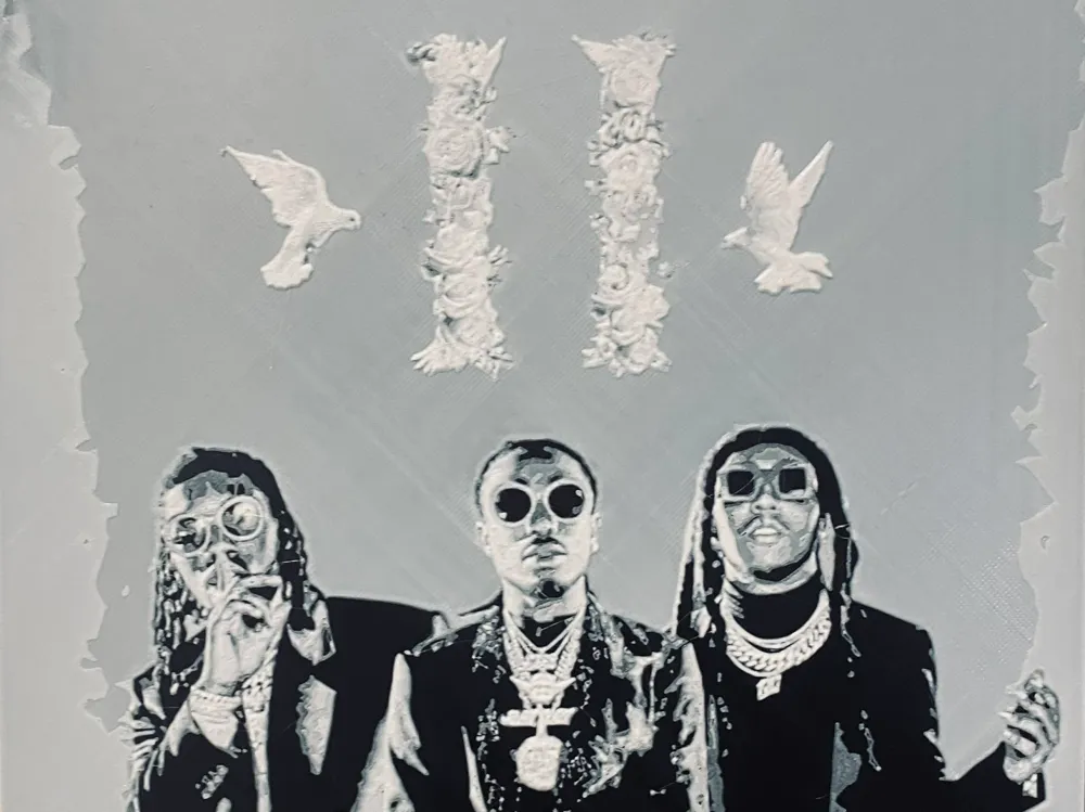 CULTURE II - Migos Album Cover Art (2 Colors) by LayersInLA - MakerWorld