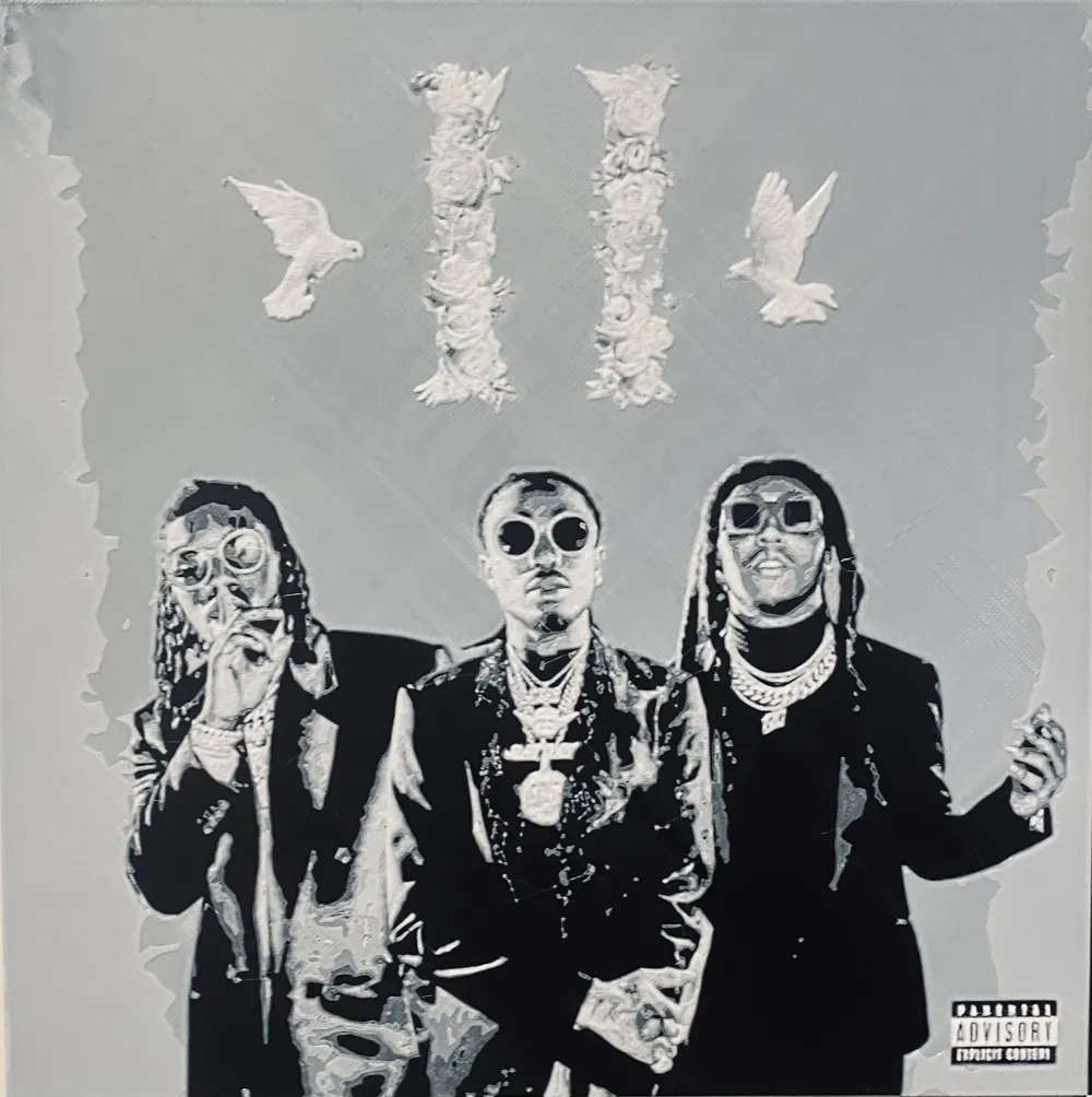 CULTURA II - Portada del Álbum de Migos (2 Colores) por LayersInLA ...