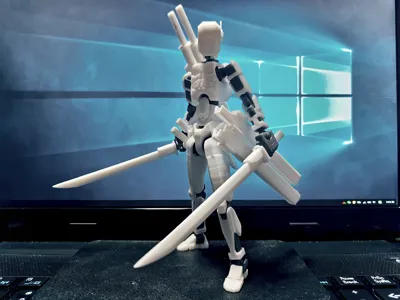 DUMMY 13 - [Warframe Armament] - [Tactical Longsword Kit] Remixed by ...