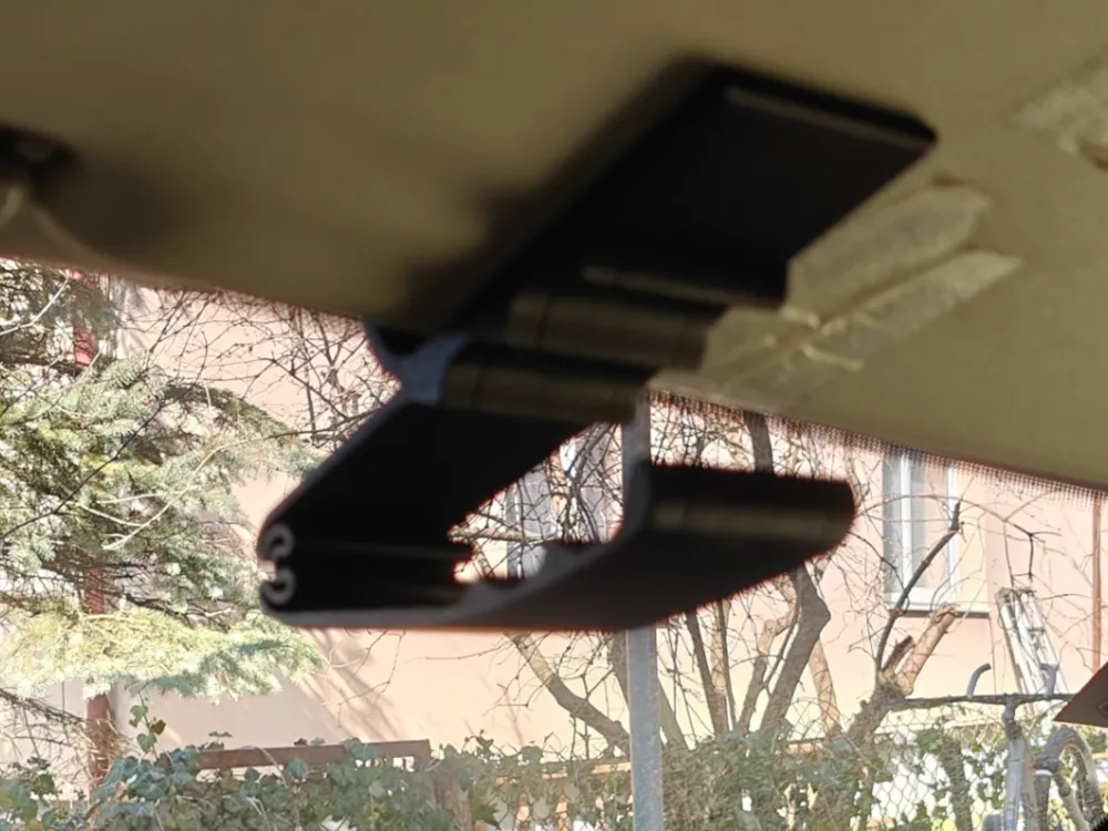 Sun visor phone holder Remixed by Liubomyr MakerWorld: Download Free 3D ...