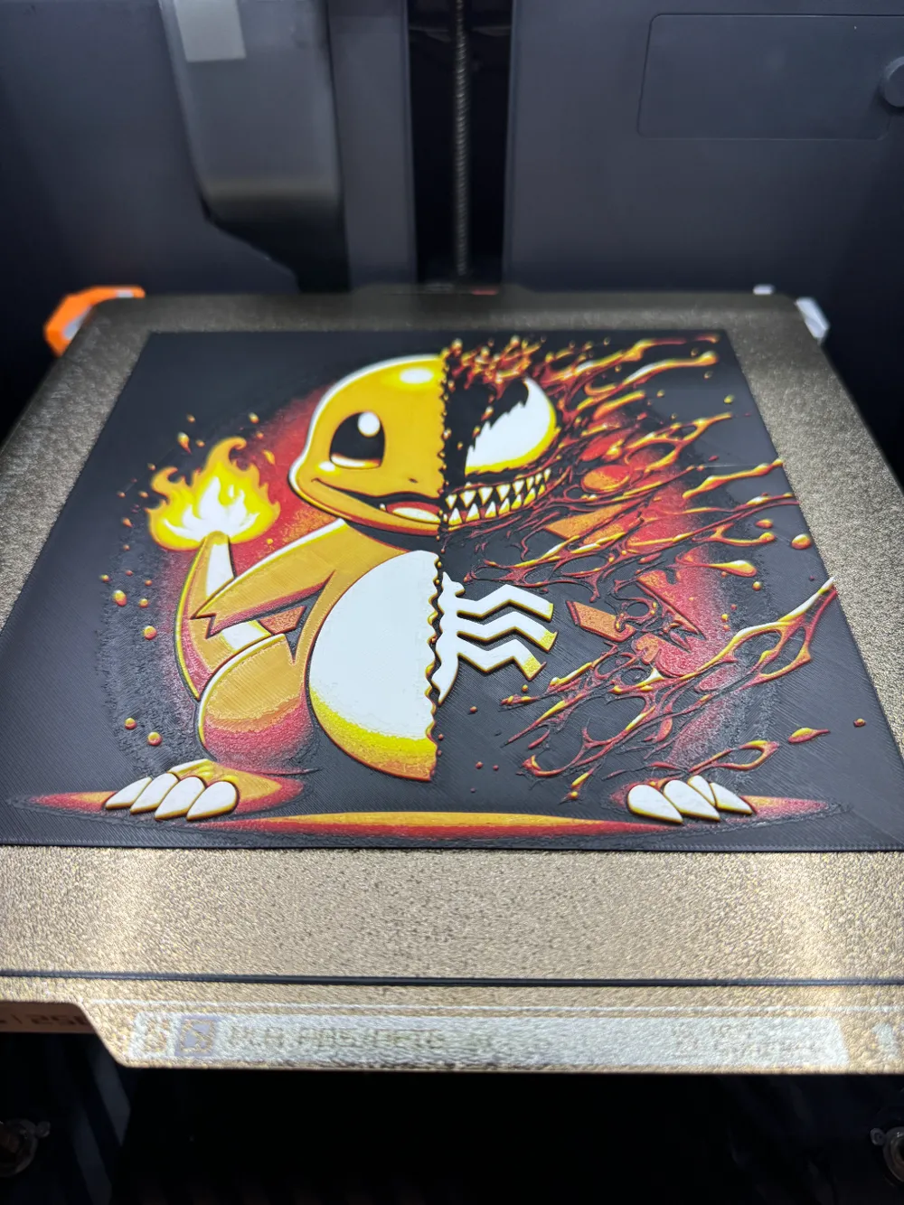 Venomized Charmander - Free 3D Print Model - MakerWorld