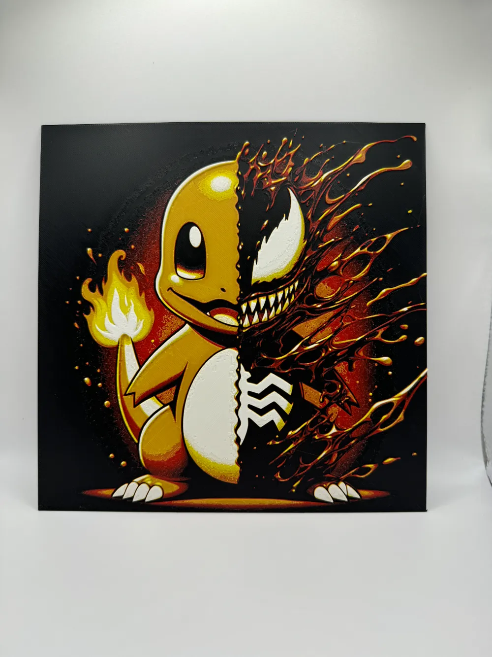Venomized Charmander - Free 3D Print Model - MakerWorld