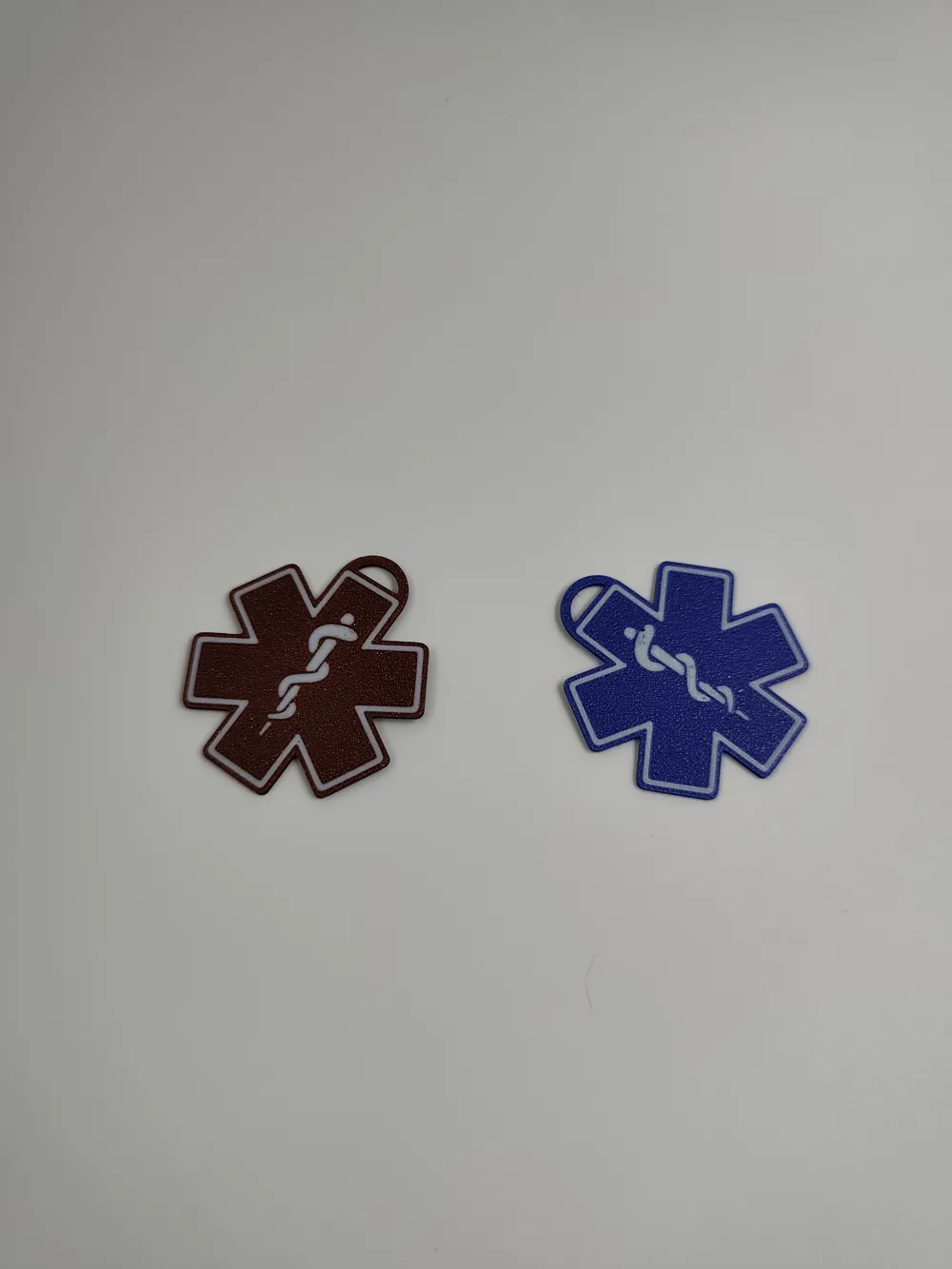 Medical Alert Star of Life Keychain by vk3dprinting MakerWorld ...