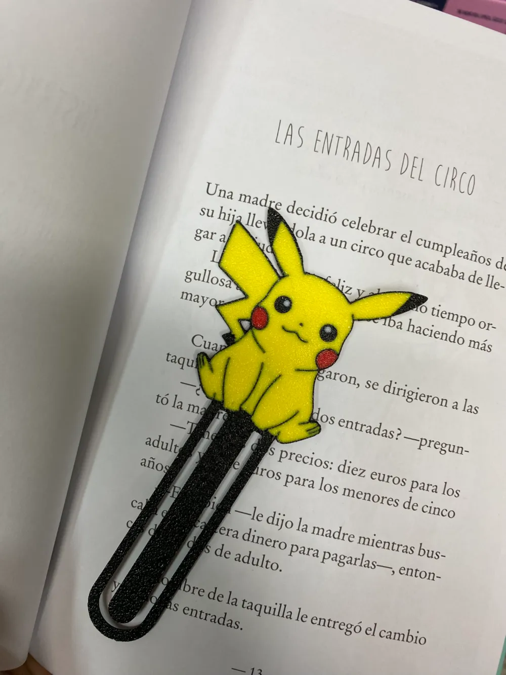 Pikachu Bookmarks - Free 3D Print Model - MakerWorld