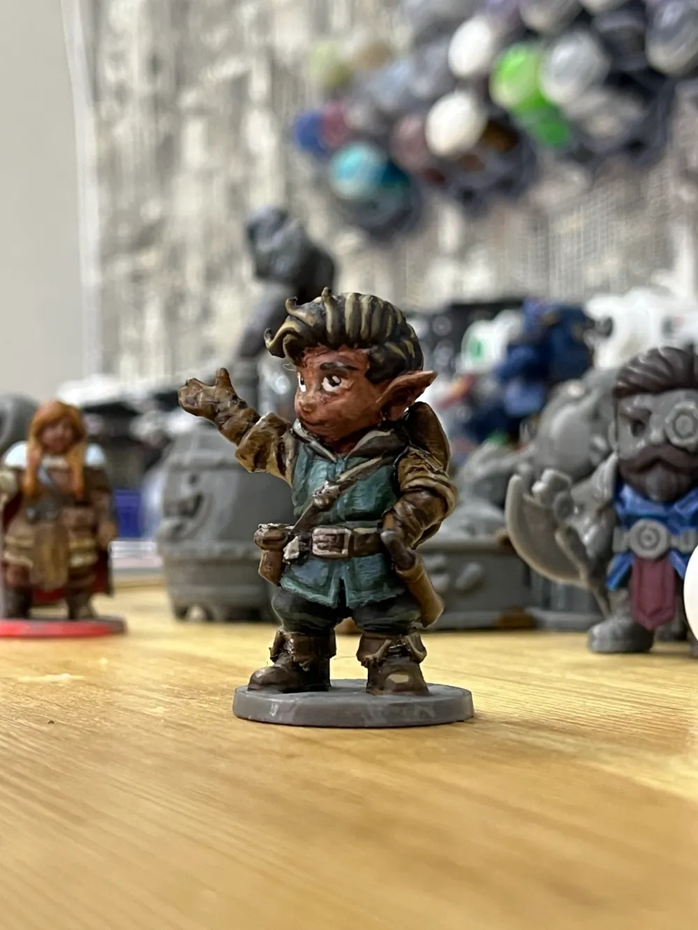 Halfling Rogue Miniature| 3D Printable DnD by Redsing_ART MakerWorld ...
