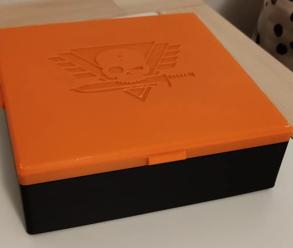Citadel Paint Storage Box with Lid - A1 Mini Print by Brice - MakerWorld