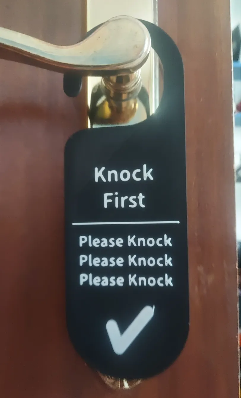 knock first _ signal for door by RandomGuy - MakerWorld