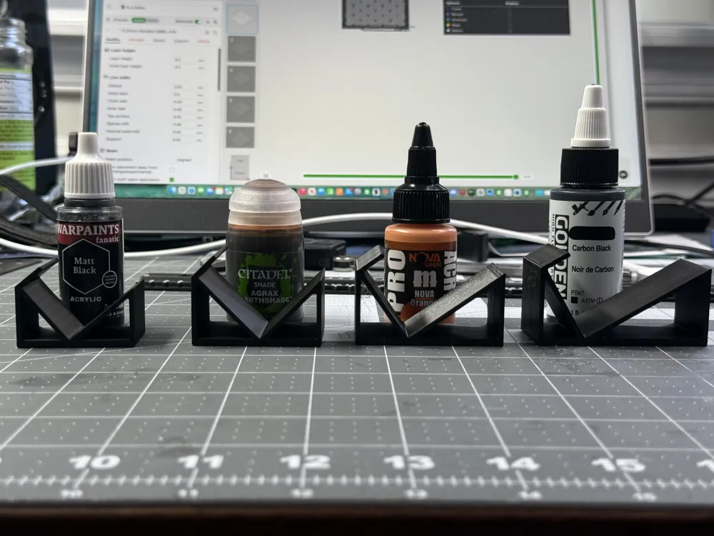 25mm Universal Paint Rack (IKEA Alex & More) by garry.butler MakerWorld ...