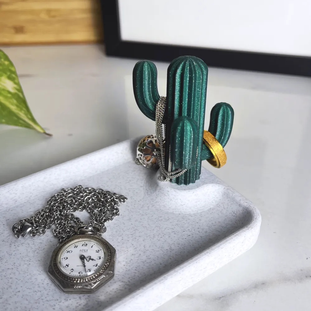Cactus Jewelry Pocket Emptier, Desk Organizer by Valeria Momo & Mattia ...