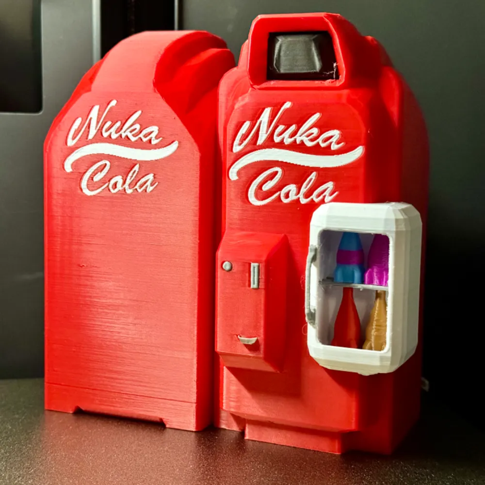 Fallout Nuka Cola Vending Machine REDUX Remixed by Faran3D - MakerWorld