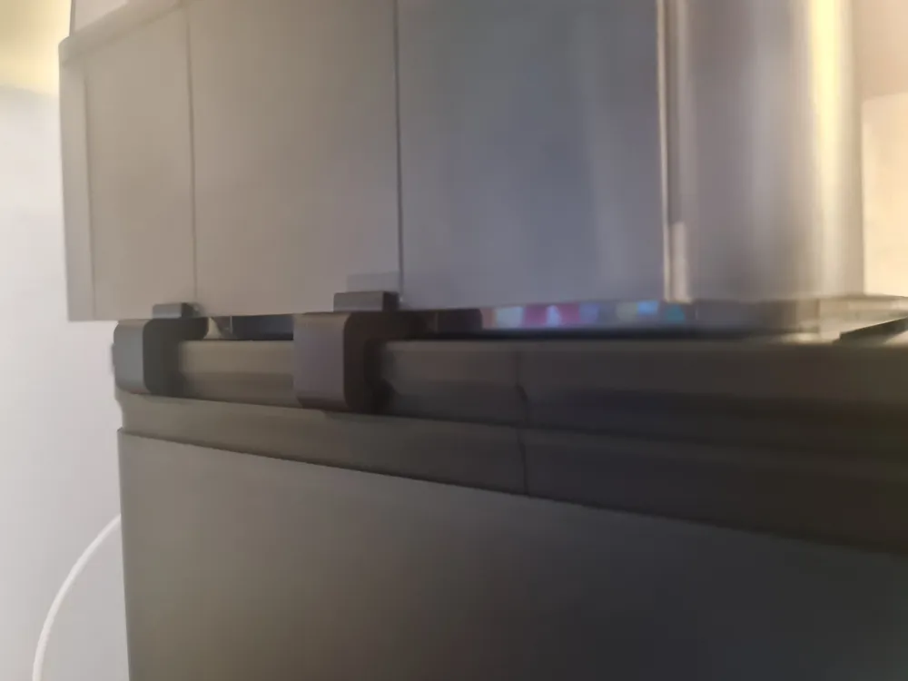 Adjusted V4.5 AMS Glass Riser/Slider for P1S, X1C - Free 3D Print Model ...