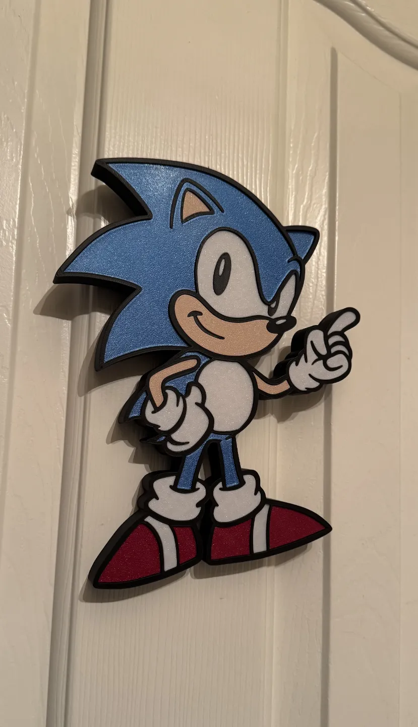 Sonic the Hedgehog Wall Decor (NO AMS-Multipart) by ItsBryy3D ...