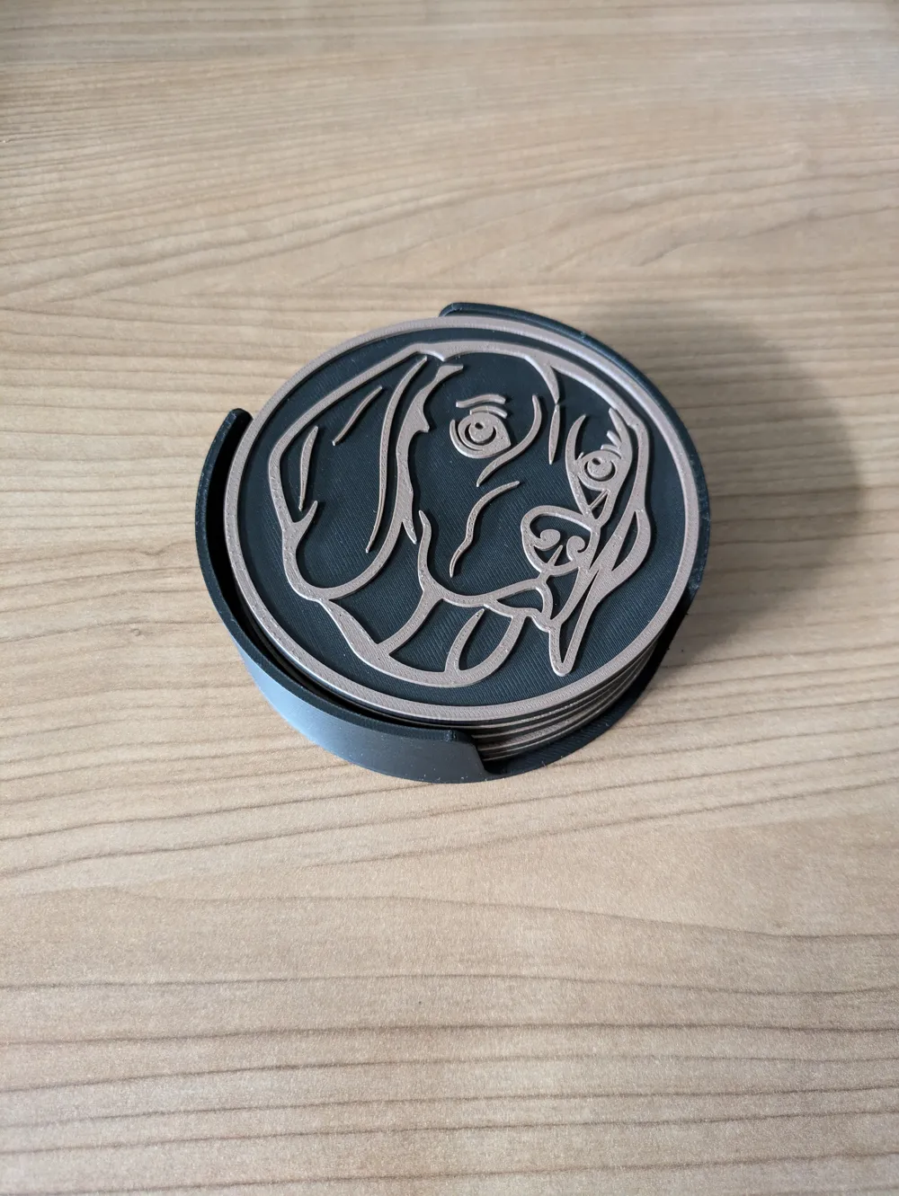 Dog coaster set (34 different coasters) - Free 3D Print Model - MakerWorld