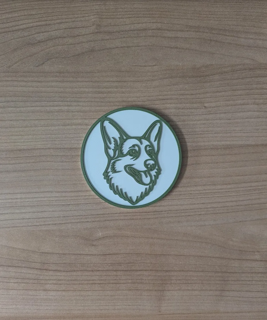 Dog coaster set (43 different coasters) - Free 3D Print Model - MakerWorld