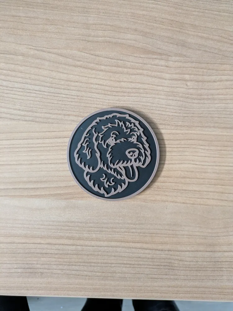Dog coaster set (43 different coasters) - Free 3D Print Model - MakerWorld