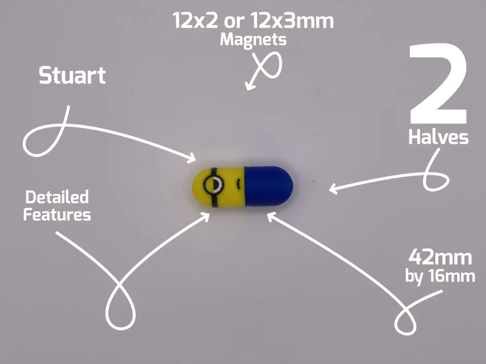 Minions Edition Magic Pill - Magnetic Fidget Toy by MalcTheOracle ...