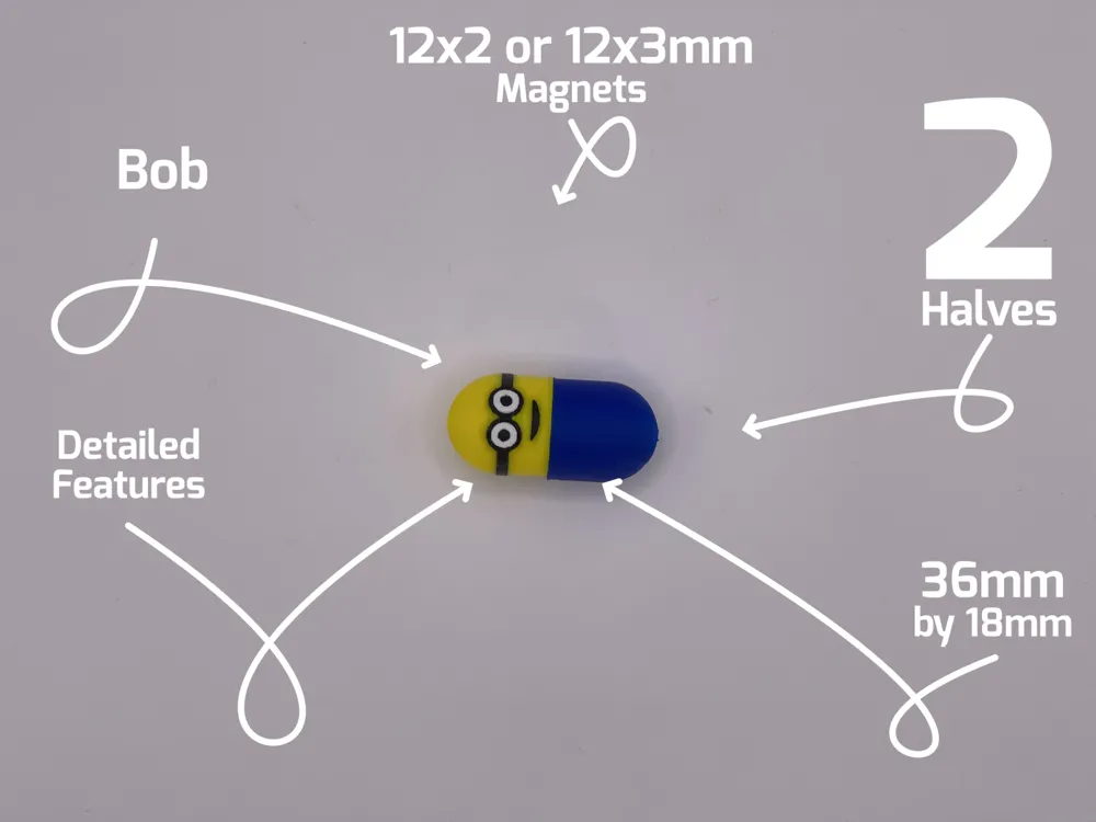Minions Edition Magic Pill - Magnetic Fidget Toy by MalcTheOracle ...