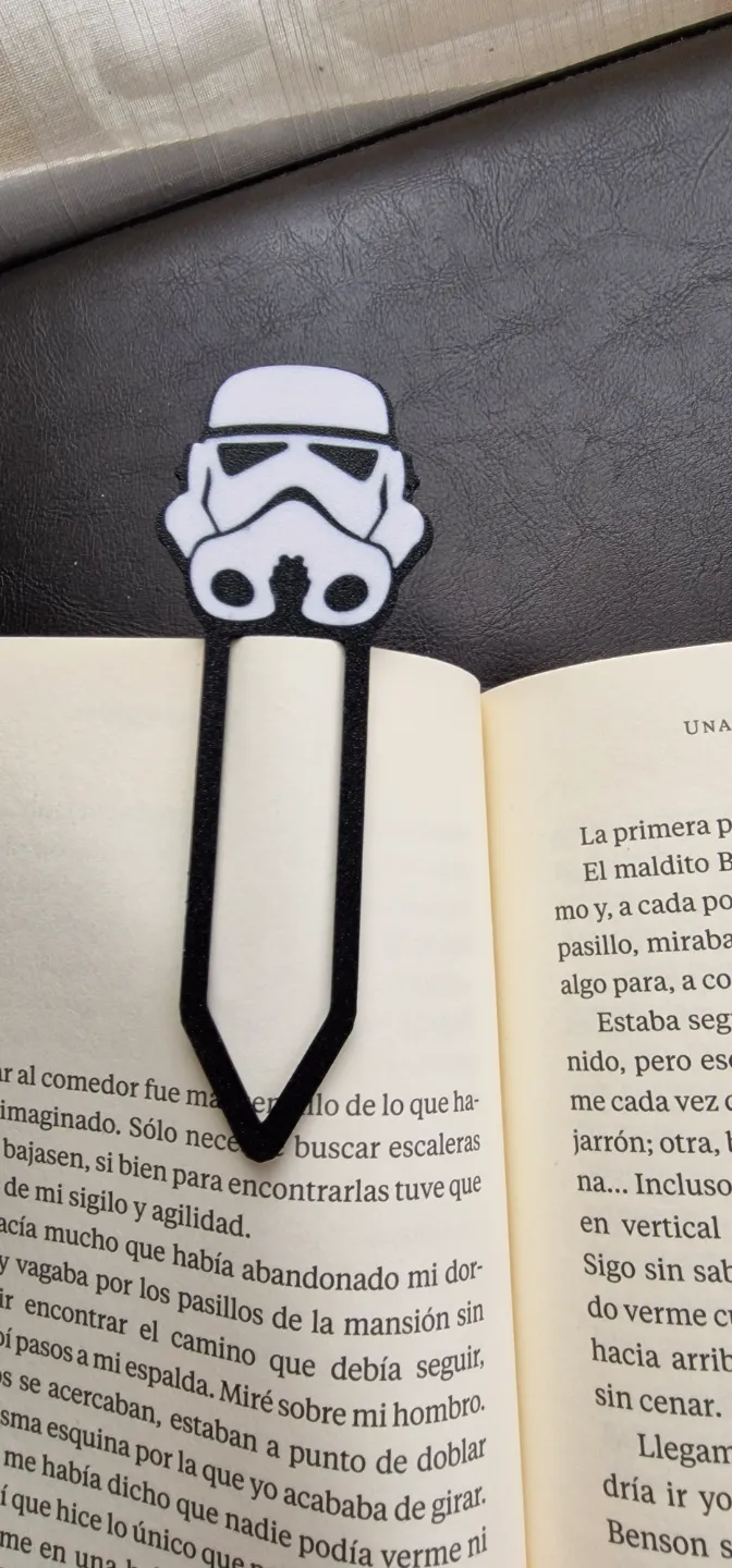 STAR WARS Stormtrooper bookmark Marcador STARWARS by darvil66 - MakerWorld