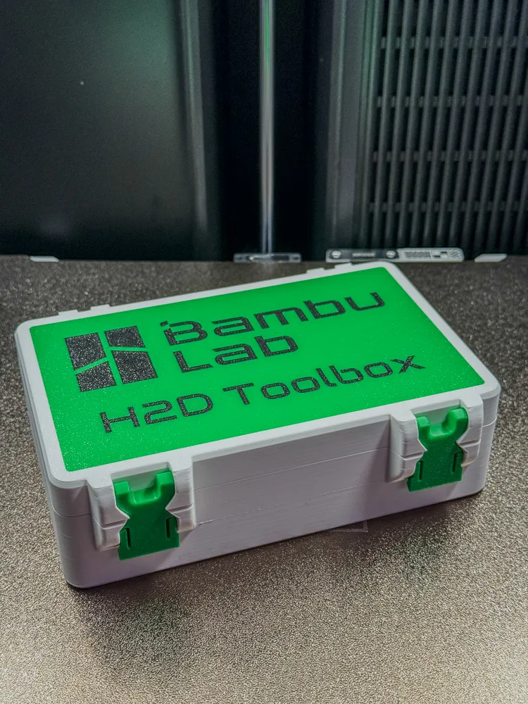 H2/P2/X2 XL Tool and Accessory SnapLock Box - Free 3D Print Model ...
